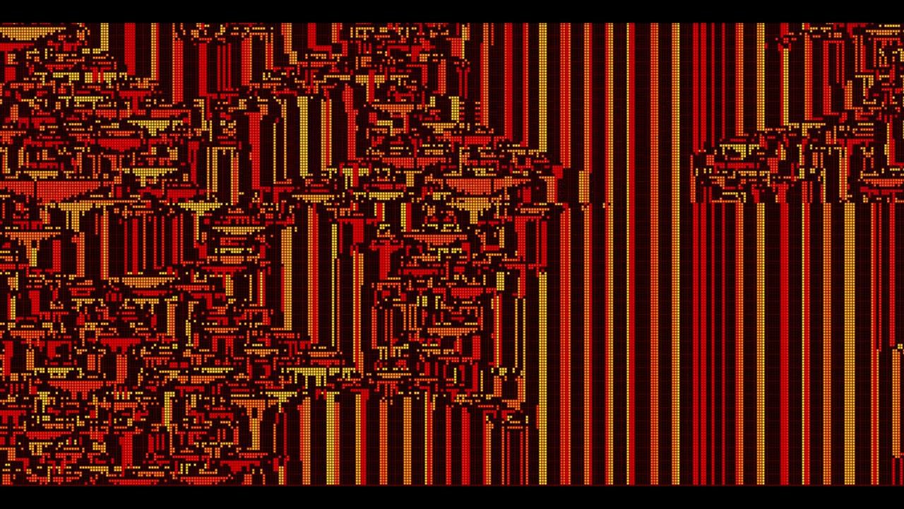 CA 1D Totalistic -  Class 4 b