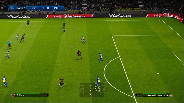 eFootball PES. AFC Champions League. Al Nassr - Pohang Steelers Final+Red Card #13
