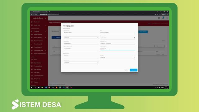 Aplikasi Sistem Desa | Pengajuan Surat Izin Rame-Rame - смотреть видео ...