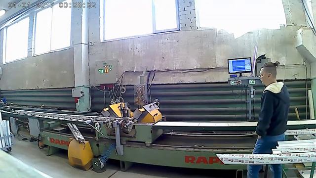 Интеllect Калибровка двухголовой пилы