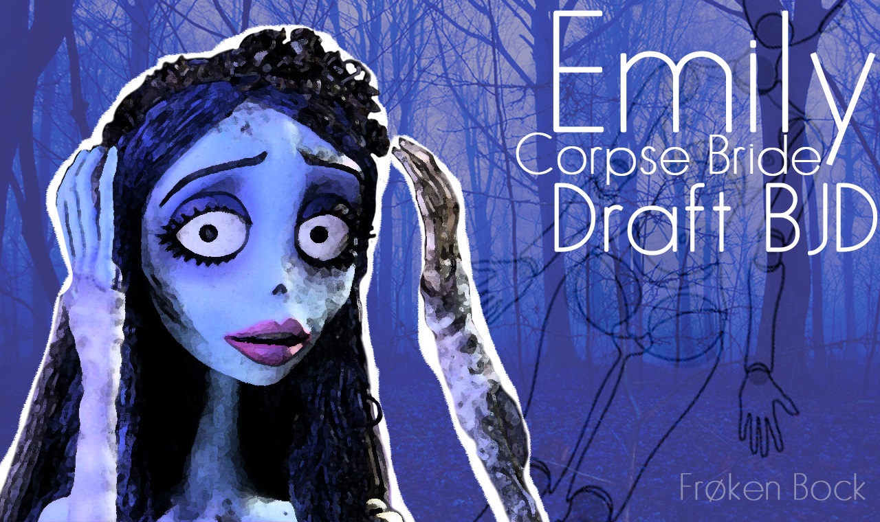 Corpse Bride doll / Шарнирная кукла Эмили "Труп невесты" (часть 1)