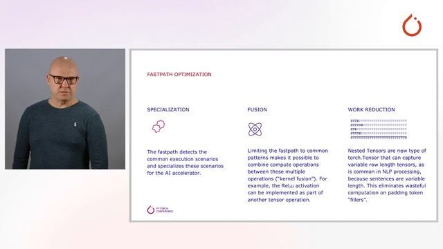 Better Transformer: Accelerating Transformer Inference in PyTorch at PyTorch Conference 2022 ...