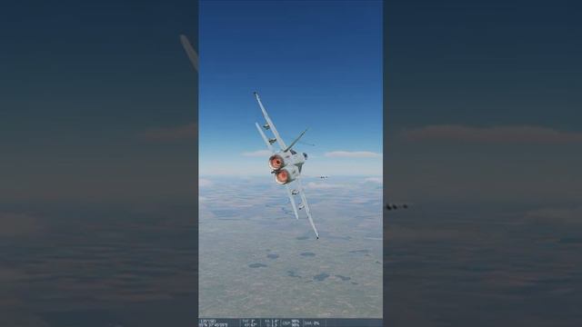 F/A-18C Применение пушки (DCS)