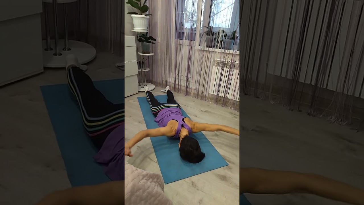 Упражнение для здоровья спины. Эффективно и легко.