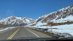 Las Leñas горнолыжный курорт, горные санки, обратный путь в San Rafael, подземное голубое озеро