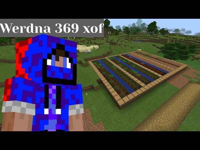 НАЧАЛ СТРОИТЬ САМЫЙ  БОЛЬШОЙ  ОГОРОД В ДЕРЕВНЕ ЖИТЕЛЕЙ В MINECRAFT | WERDNA 369 XOF