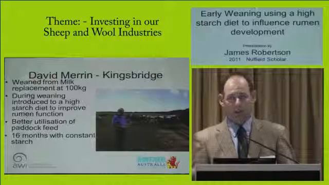 2011 Scholar James Robertson "Early weaning" - смотреть видео онлайн от ...