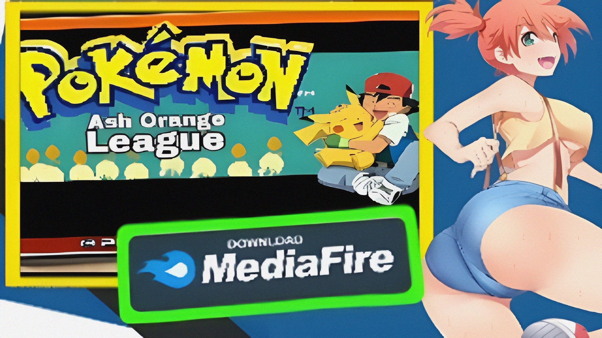 Pokemon Ash Orange League (Inglês) GBA - 3mulador 4ndroid