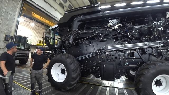 Экскурсия по Ростсельмаш ч.№ 7 ,бокс испытаний.