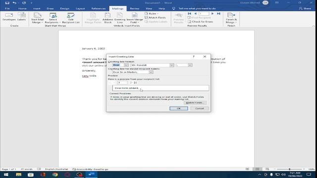 How to Send Merged Emails in MS-Word - Guide to Beginners – смотреть ...