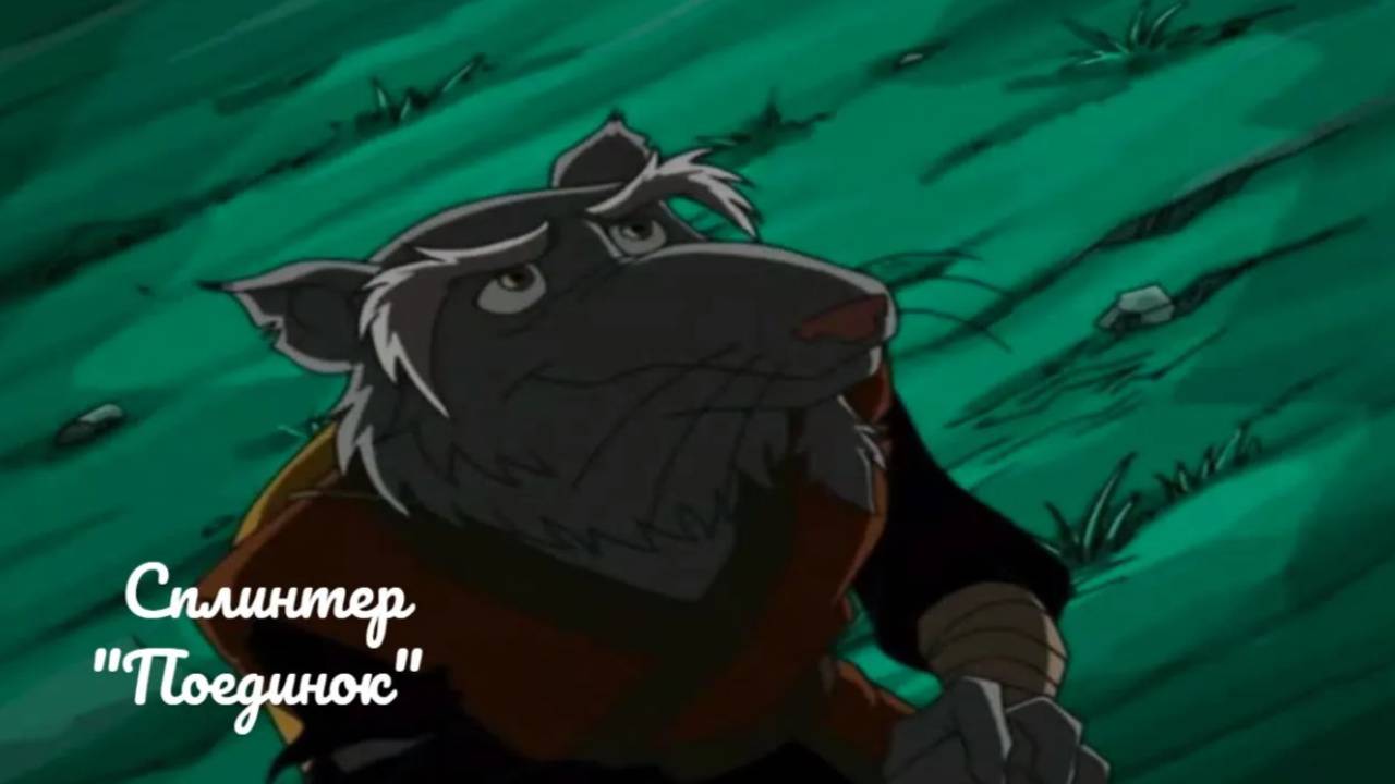 TMNT - (Сплинтер): "Поединок"