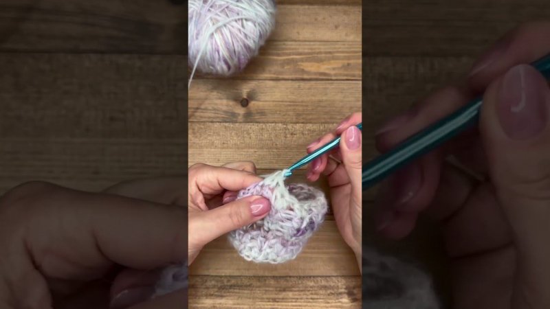 #shorts Amazing Crochet Pattern With Half Double Crochet
