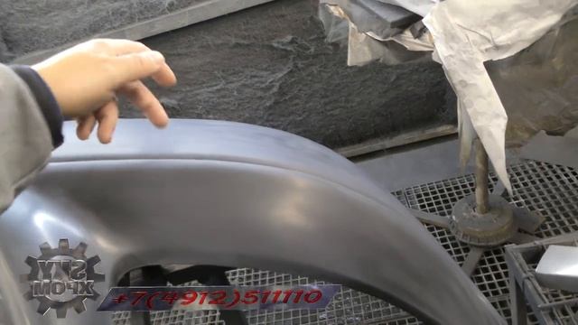 "Хромируем" частично  бампер на Додж  !!! Sky Chrome technology.