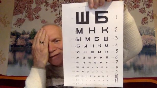 Тест. Проведение практических занятий по восстановлению зрения.