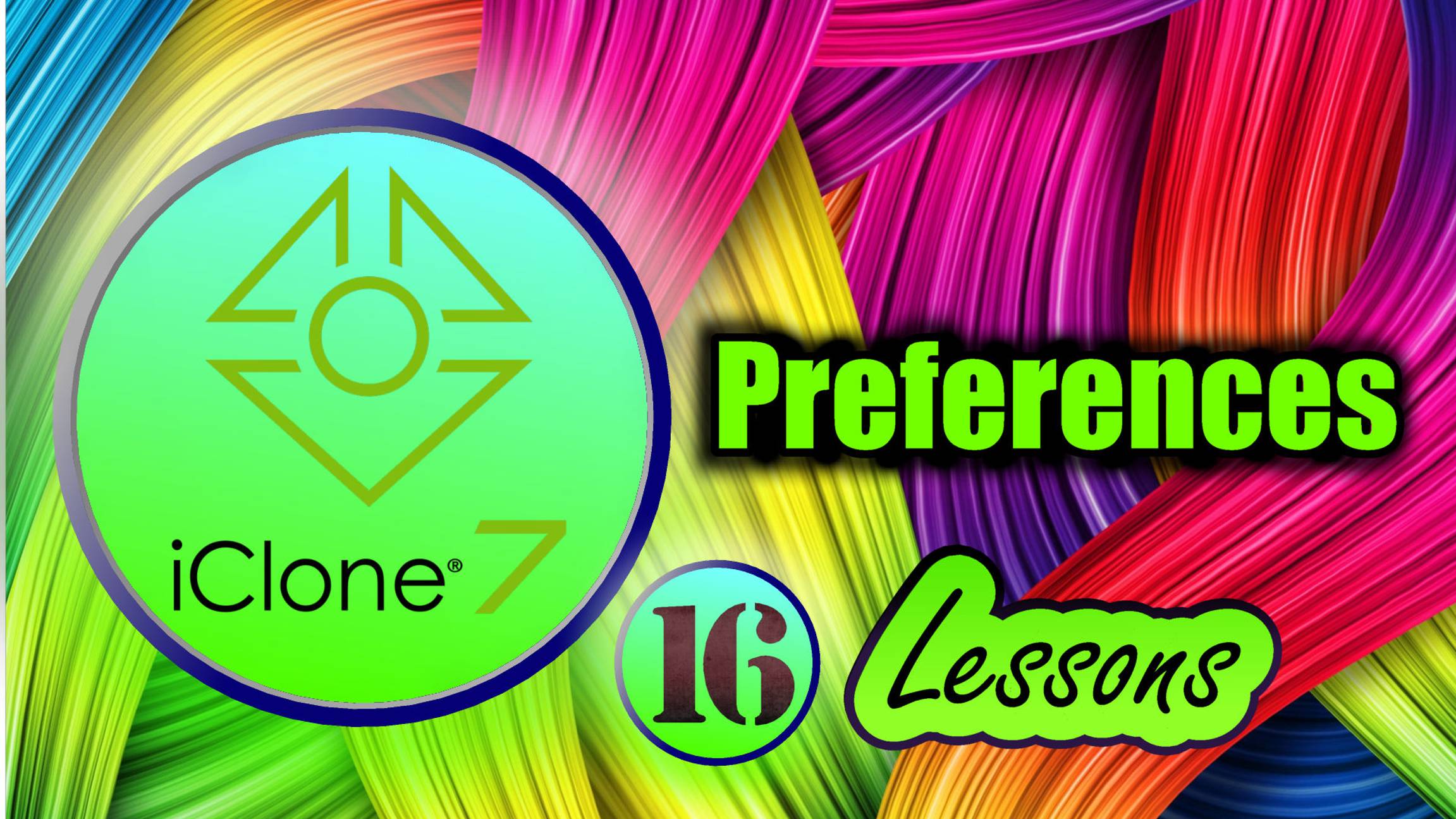 iClone 7 (урок 16) Окно - Preferences