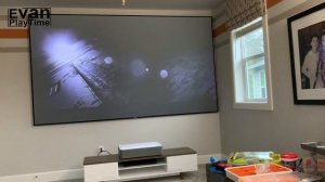 Vava 4k Laser Projector Review on 120inch XY Screens ALR PET Crystal