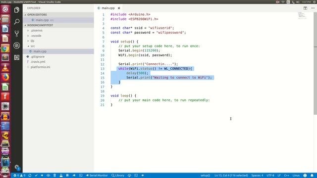 7 Connect NodeMCU to WiFi – смотреть онлайн видео от Python управление ...