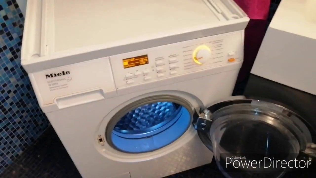 Miele протекла. Как разобрать стиральную машину
