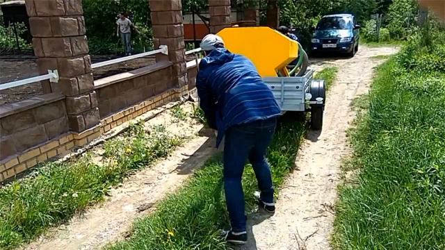 Оборудование для гидропосева «Elefante» озеленяет коттеджный поселок в Брянске