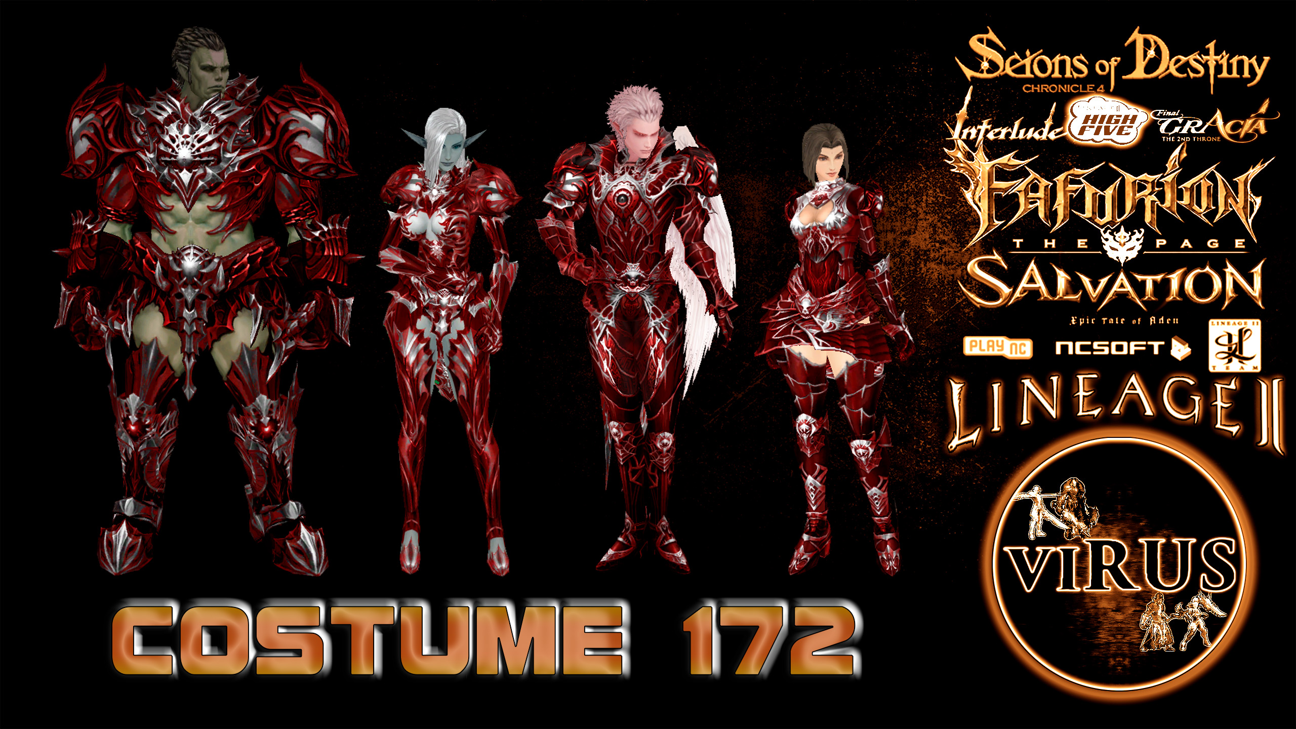 New Costumes. 172. LINEAGE II. Any Chronicles ◄√i®uS►