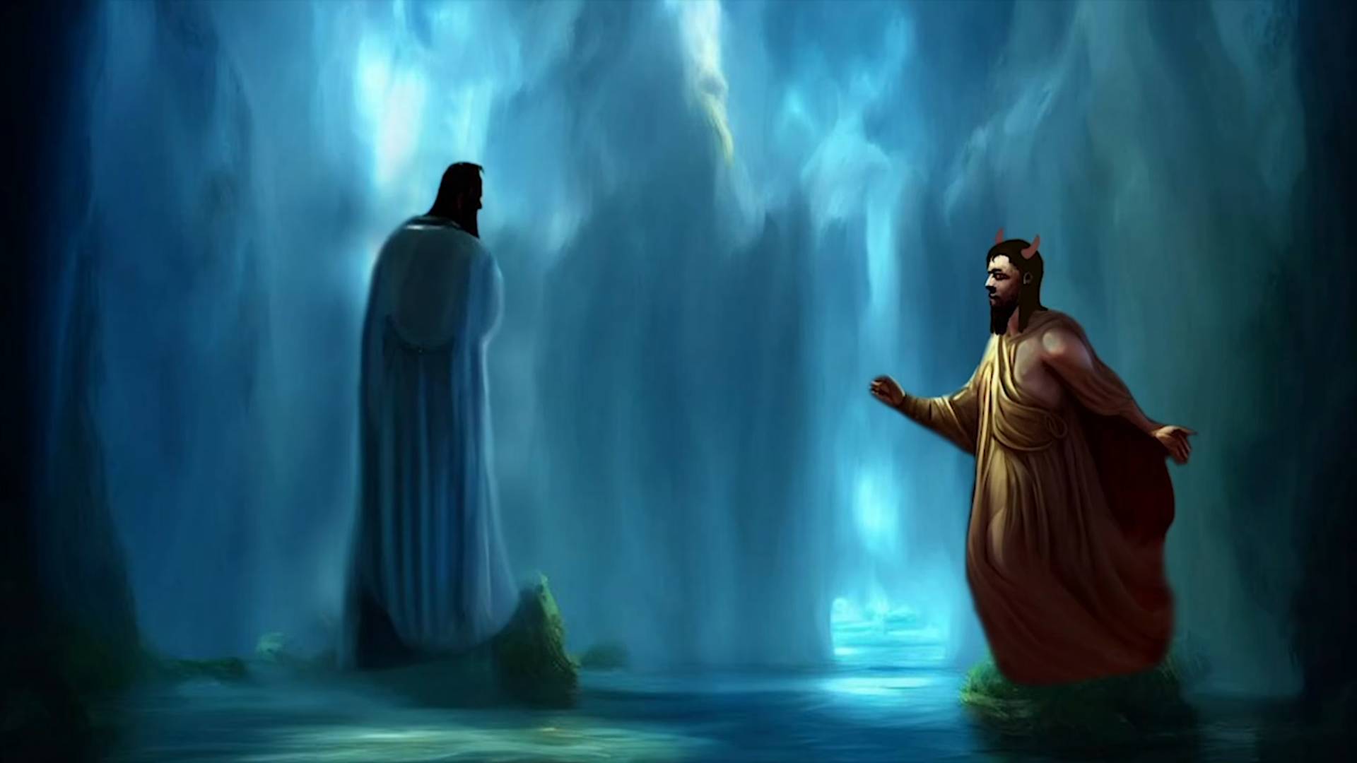 Сказка "Как Бог создал Чёрта".