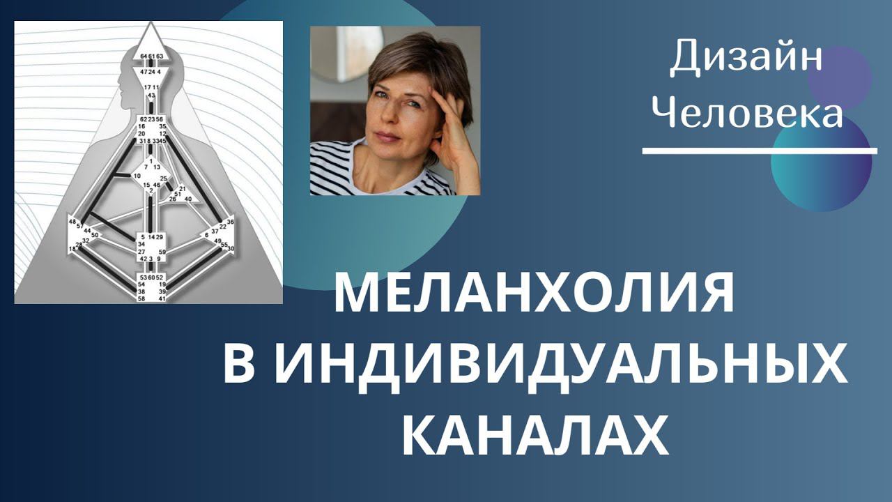 Меланхолия в индивидуальных каналах