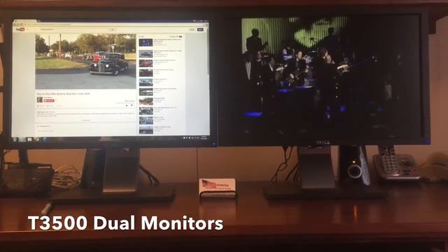Dell T3500 w Dual Monitors - Nvidia Quadro FX570 Video Card – смотреть ...