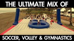 Thrilling new extreme sport Bossaball