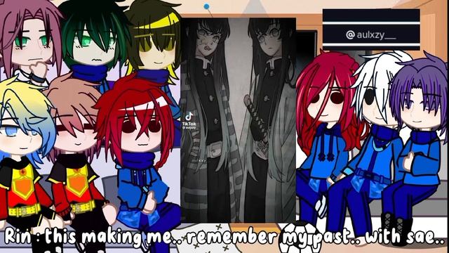 blue lock react to isagi as muichiro // bllxkny // 1/? // #gachaclub ...