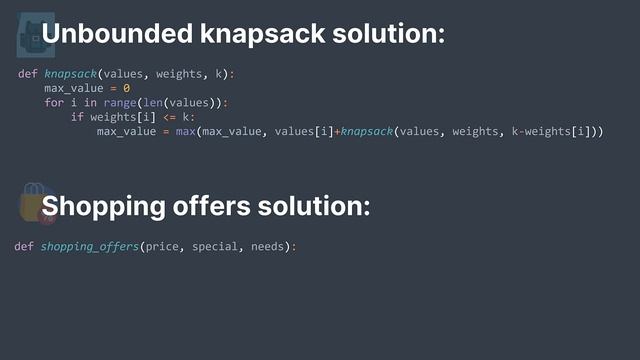 Shopping offers problem (LeetCode 638 | ) - Inside code – смотреть онлайн видео от Алгоритмия ...
