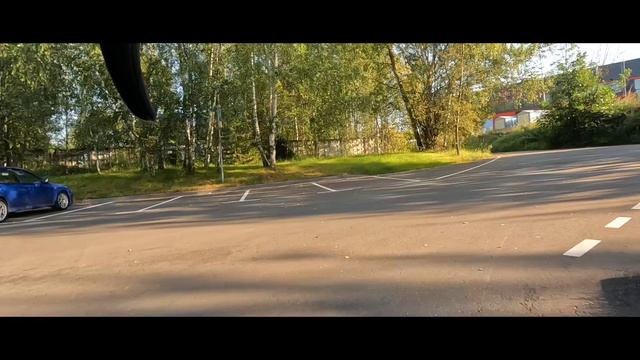 Утренняя поездка в Зеленограде на шоссере
