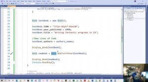 DEV1B Unit 3 Part 2 - Objects and Classes with Examples