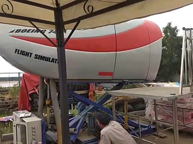 Ferretti Boing 6dof