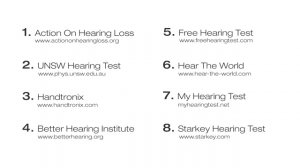 8 Online Hearing Tests- And a Word of Caution!