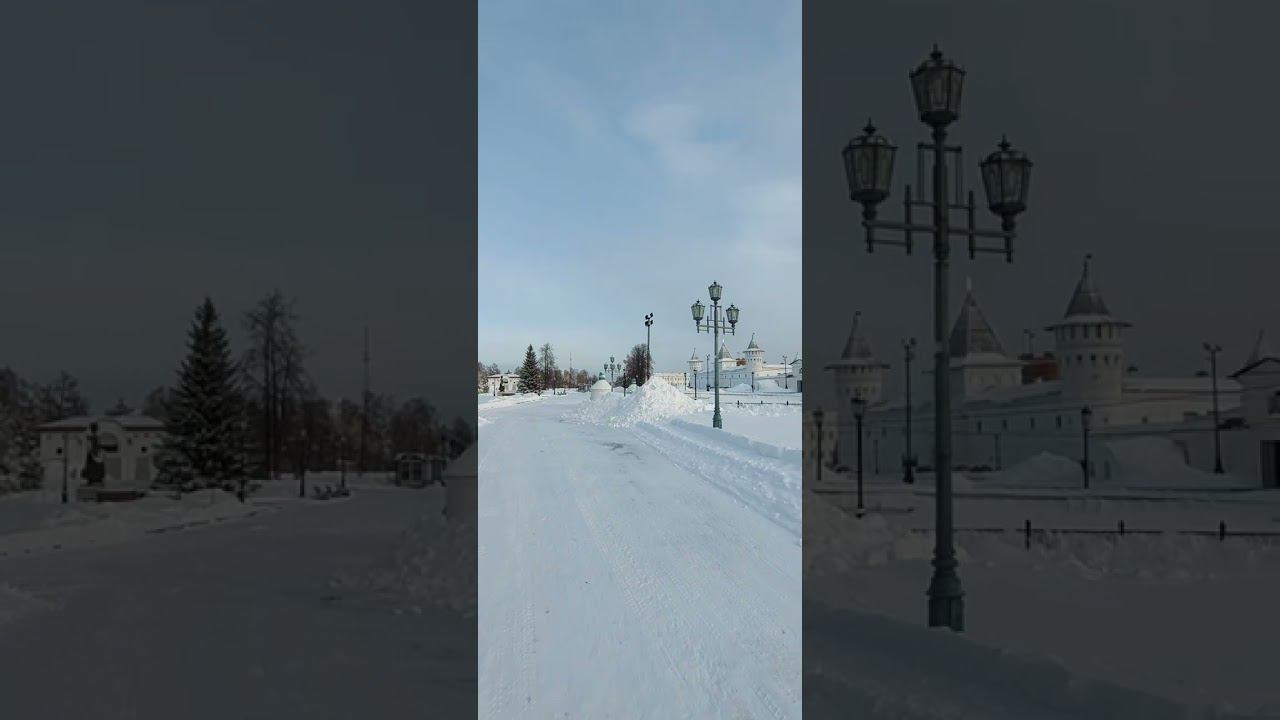 Зимняя сказка в Тобольске