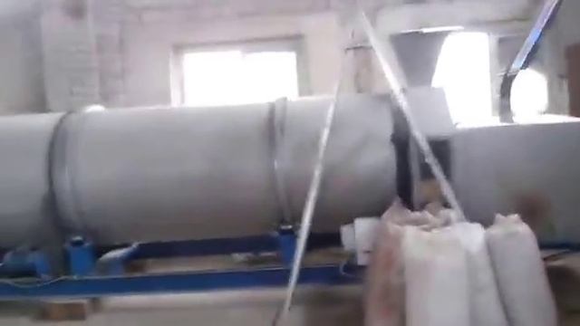 Линия гранулирование древесных опилок