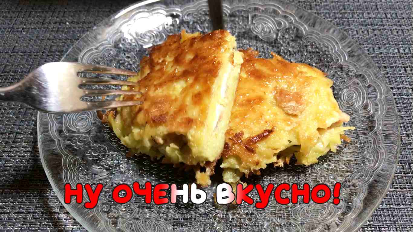 Картофельная котлета с начинкой.mp4