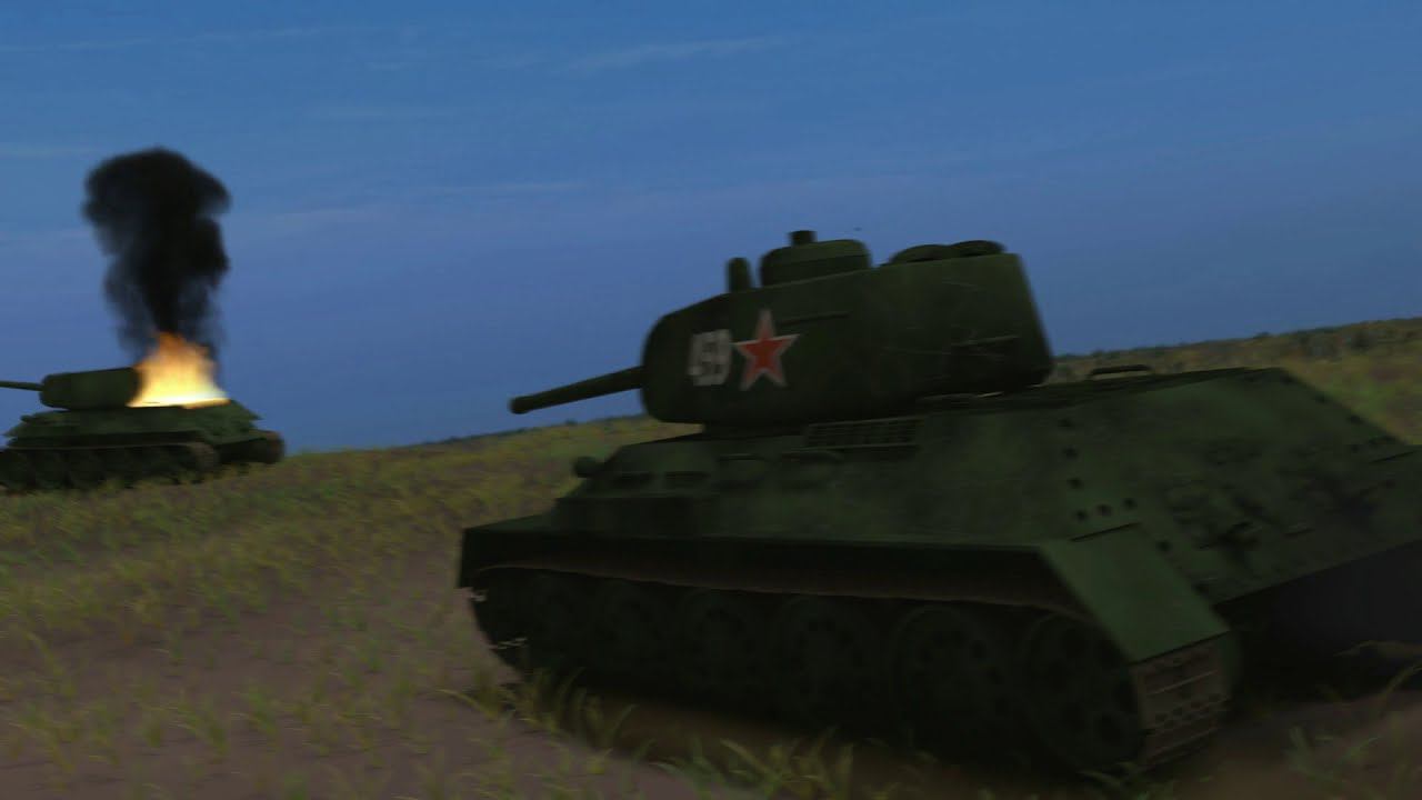 Буктрейлер по книге Д. А. Бакурова "Сибиряки в Курском сражении"