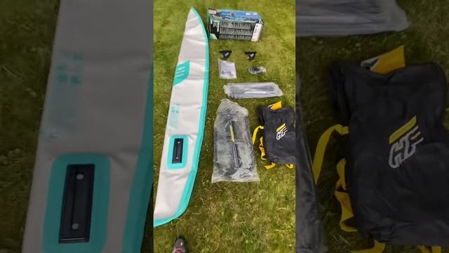 На Sup под парусом + обзор идеальной доски для девушек и детей #sup #paddleboard