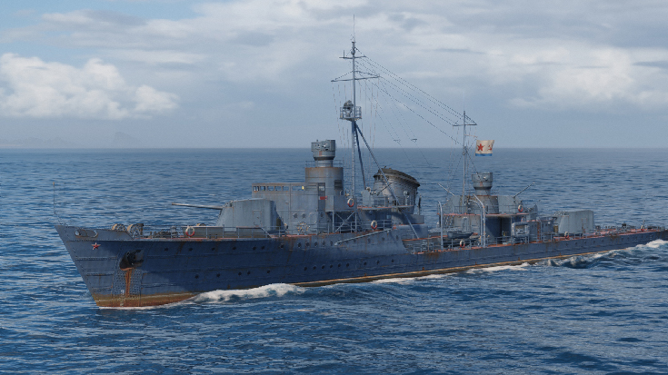 World Of Warships - СССР - Крейсер "Орлан"