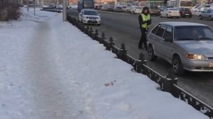 Утёнок ДПС на дороге. Стажёр .