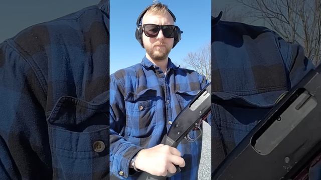 Пуля бедняка. Стреляем пулей сделаной из патрона с дробью.