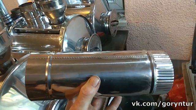 Печки ГорынычЪ - про дымоходы и новый переходник.mp4