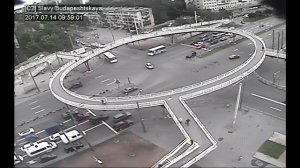 14.07.2017, ДТП на перекрестке пр.Славы и ул.Будапештской