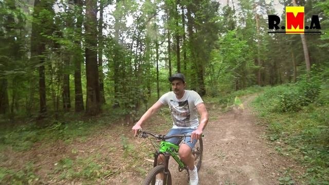 самый большой карбоновый китайский руль для велосипеда (установка и тест)