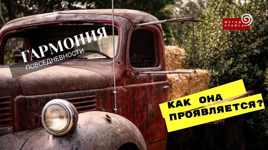 Гармония повседневности | МЕТОД Крайса
