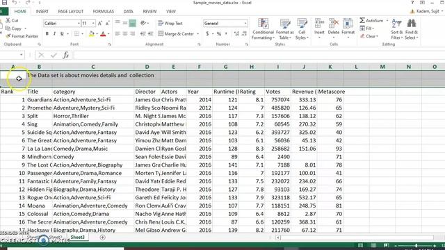 LESSON 5 How to import data files in R | Read ExcelText and CSV files in R | on participle Sheet ...