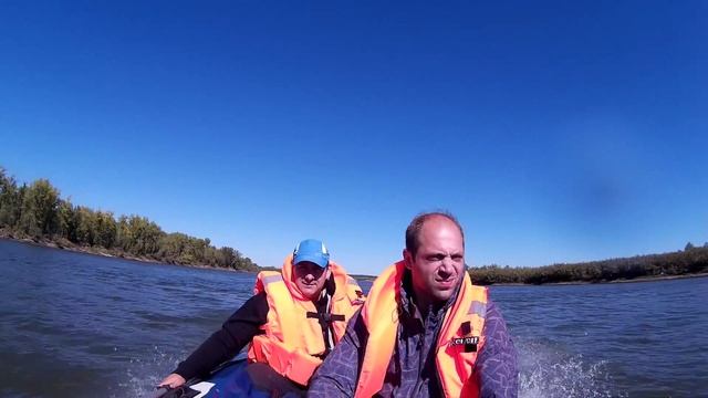 03 09 2016 наяриваем по протоке Оби-2