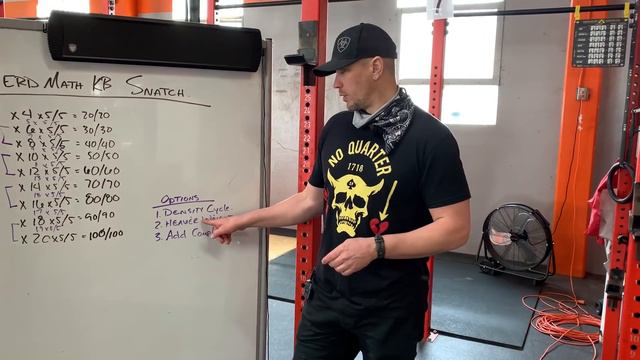 140 - Kettlebell Snatch Nerd math video 1 - volume cycle