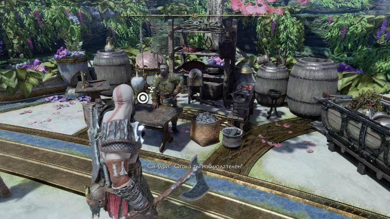 God of War Рагнарёк_ч,17 прохождение на русском языке